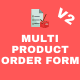 Multi Product Order Form 2 by altayevrim | CodeCanyon
